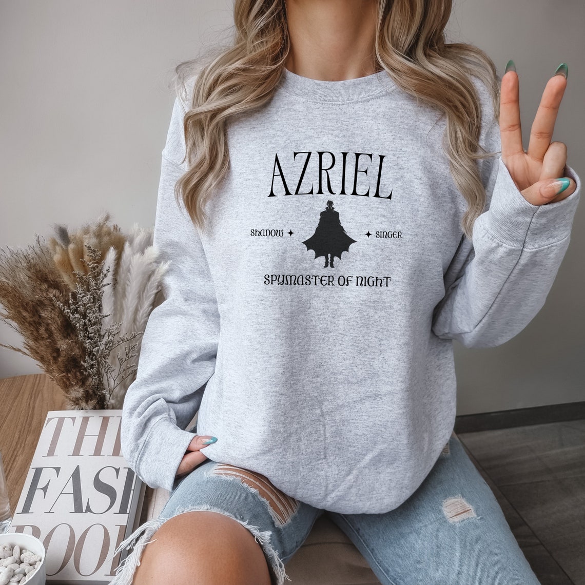 ACOTAR Sweatshirt Azriel Shadowsinger Spymaster of the Night Court ...