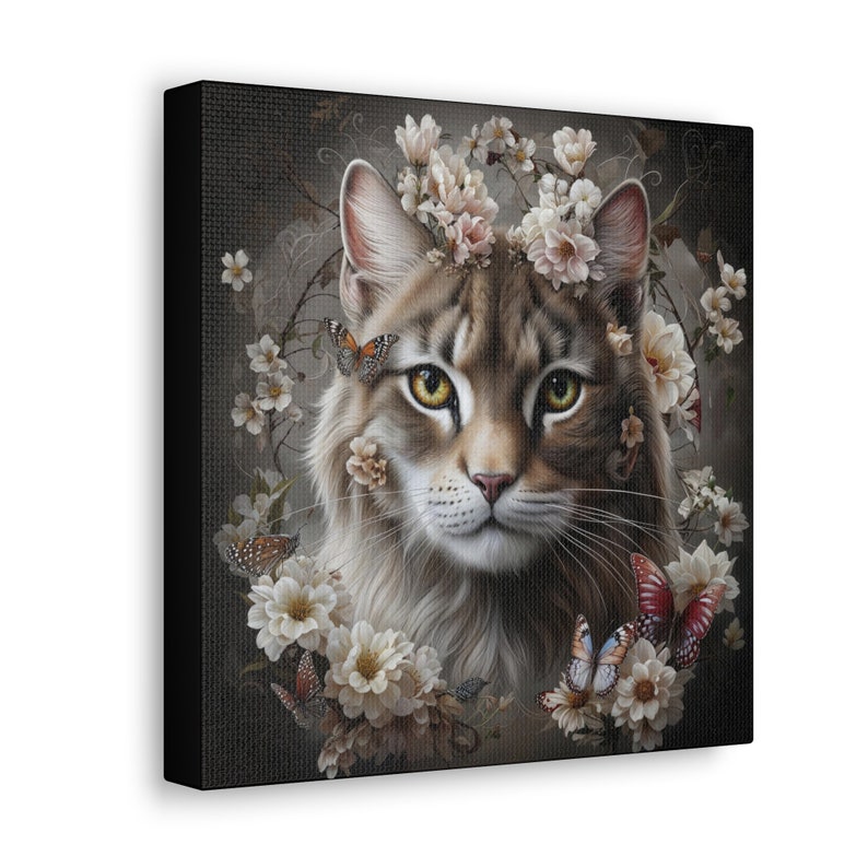 Tabby Cat Wall Art, Tabby Cat Poster, Cat Print, Cat Lover Gift ...