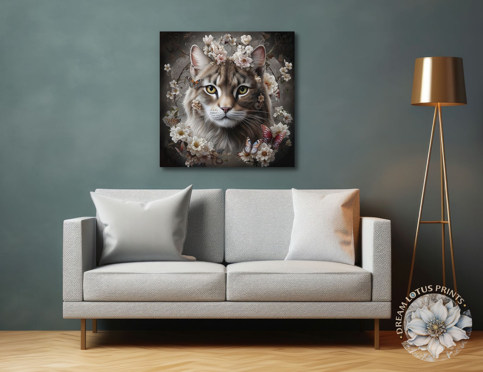 Tabby Cat Wall Art, Tabby Cat Poster, Cat Print, Cat Lover Gift ...