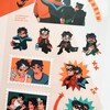 Dunmeshi Clear Sticker Sheets 8x5 - Etsy