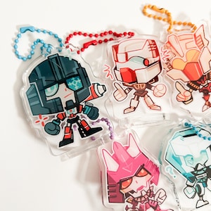 TF KEYCHAIN STANDEES (G1, Prime, Mtmte, Etc.) 2.5" - Preorder - Etsy