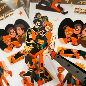 Young Just Us Clear Sticker Sheets 8x5 - Etsy