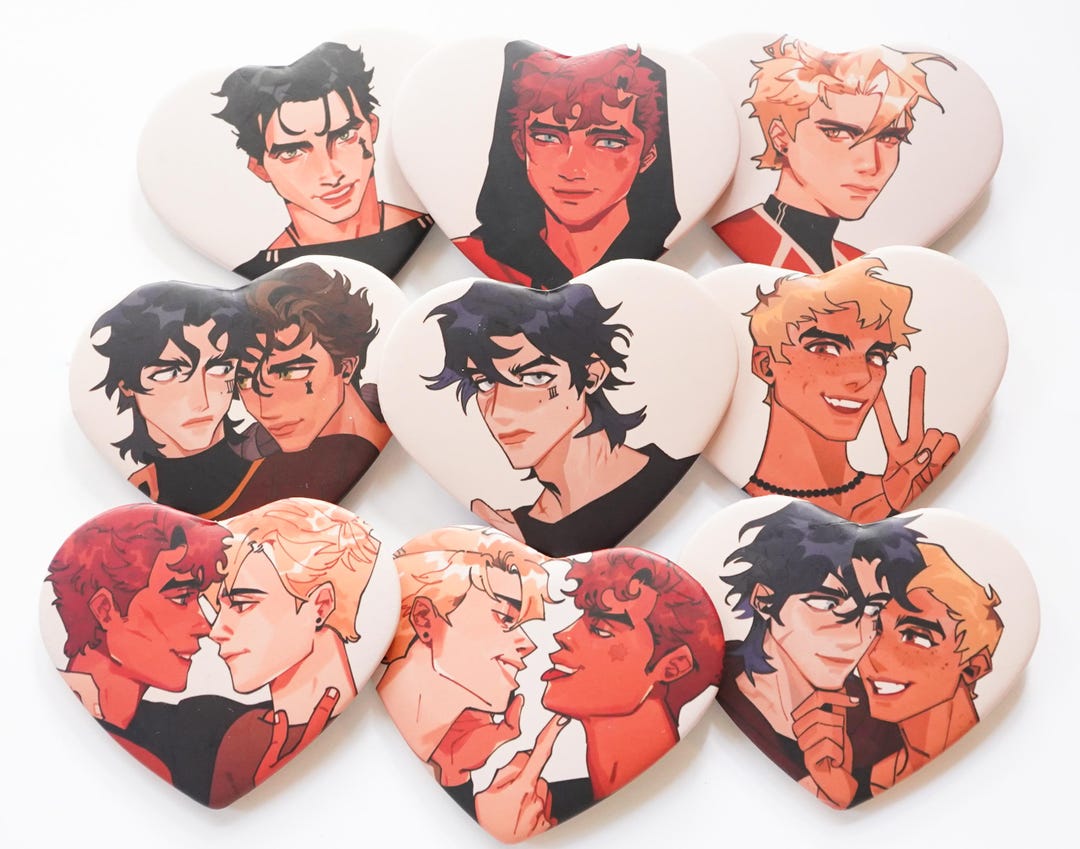 Aftg 2.25" Buttons Ft. Andrew, Neil, Kevin, Jeremy, Jean, & More! - Etsy