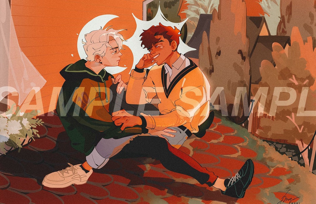 Andreil Sun & Moon Poster Print Illustration 11x17 - Etsy