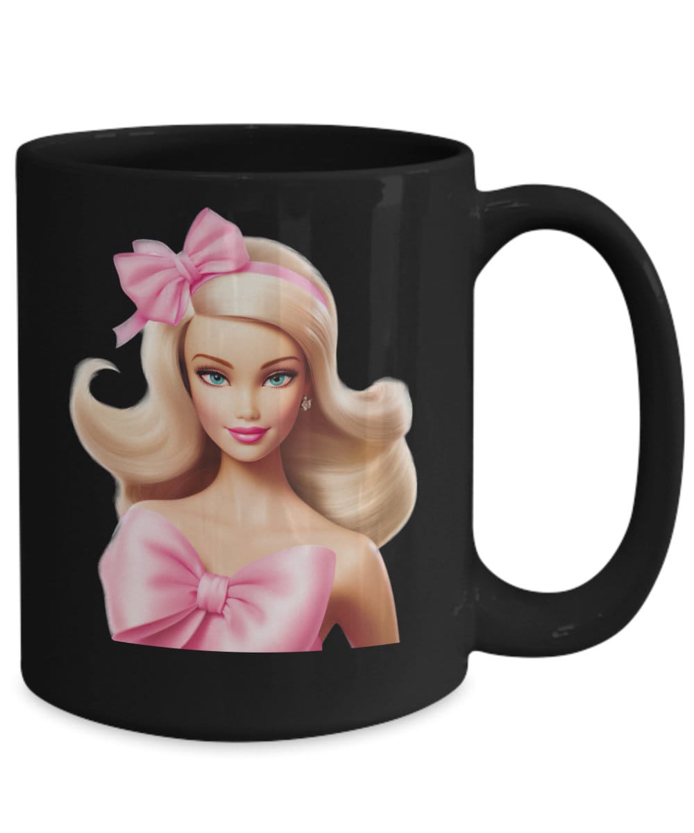 Cute Barbie Mug Surely Bring Smiles to Your Loved Ones, Coffee Mug, Tea ...
