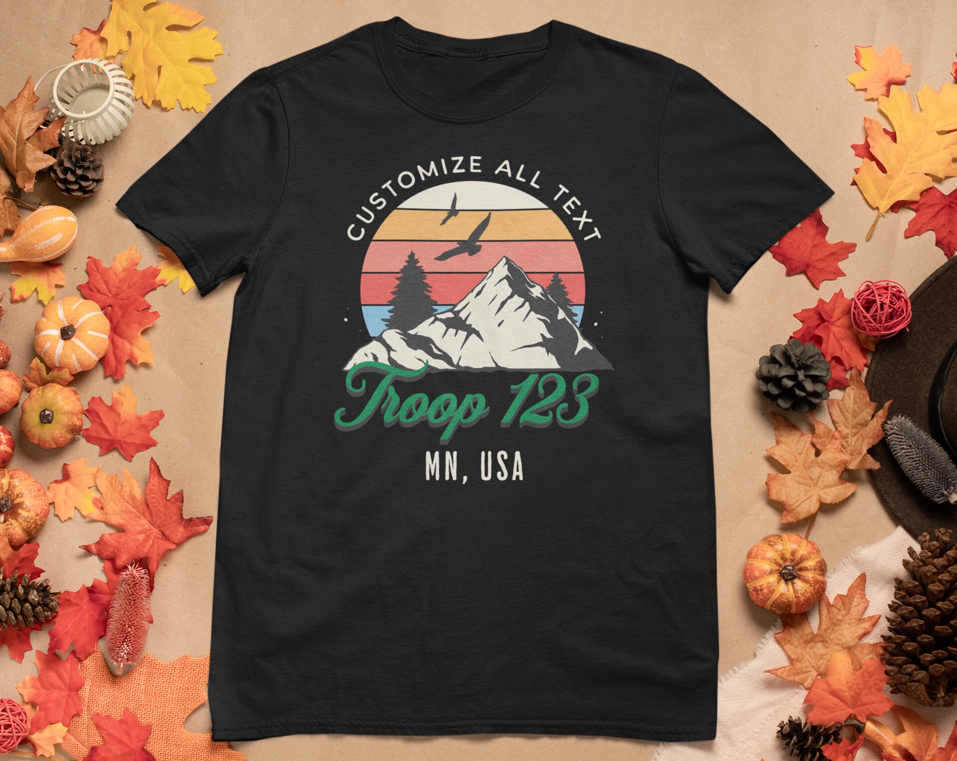 Custom Troop Leader Scout Shirt Scout Troop Shirt - Etsy