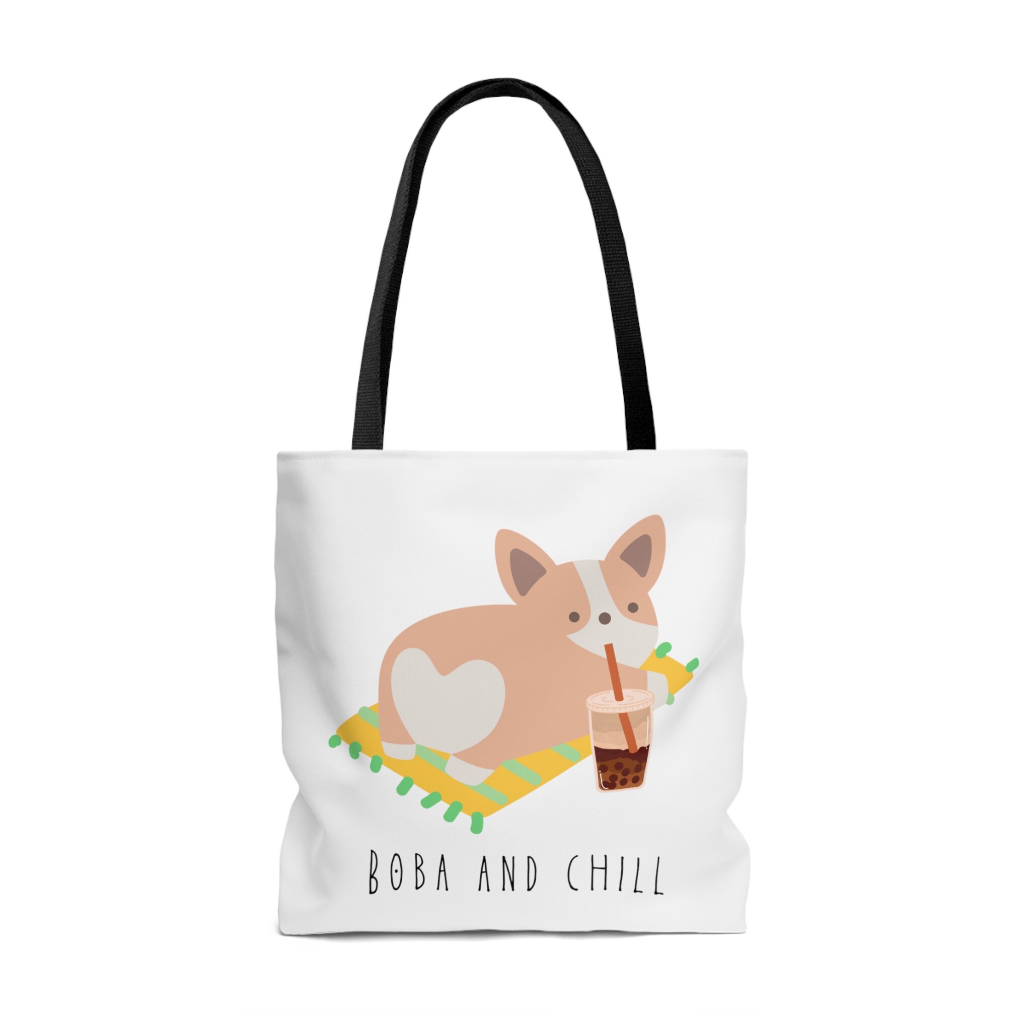 Boba and Chill Bag, Boba Bag, Boba Lover, Boba Gifts, Bubble Tea Bag ...