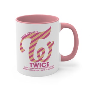 Twice Mug, Kpop Mug, Twice Merch, Kpop, Twice, Twice Once, Twice Gifts ...