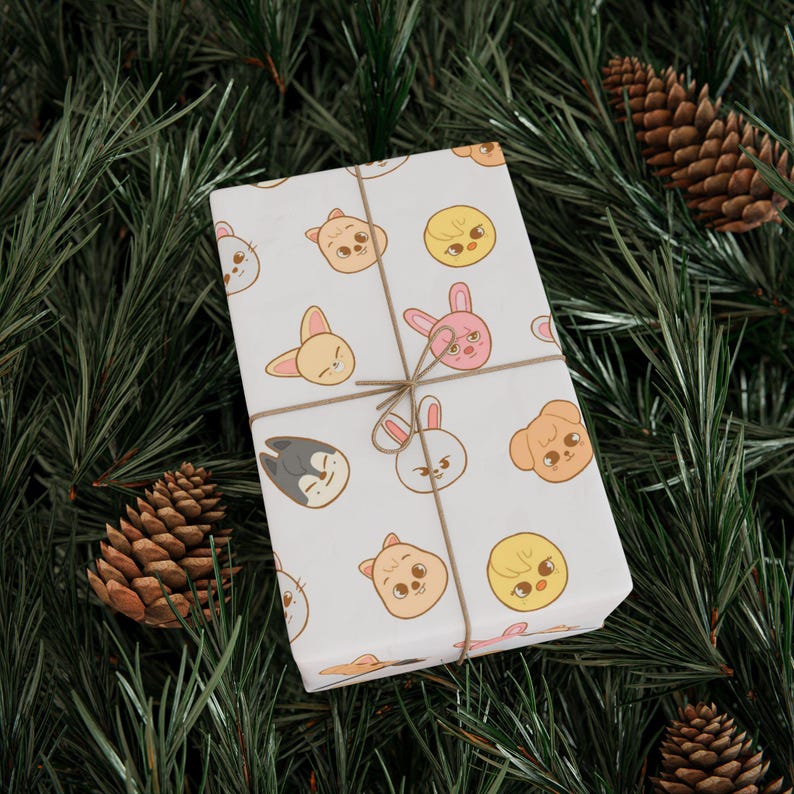 Stray Kids Wrapping Paper, Stray Kids, Stray Kids Decor, Stray Kids ...