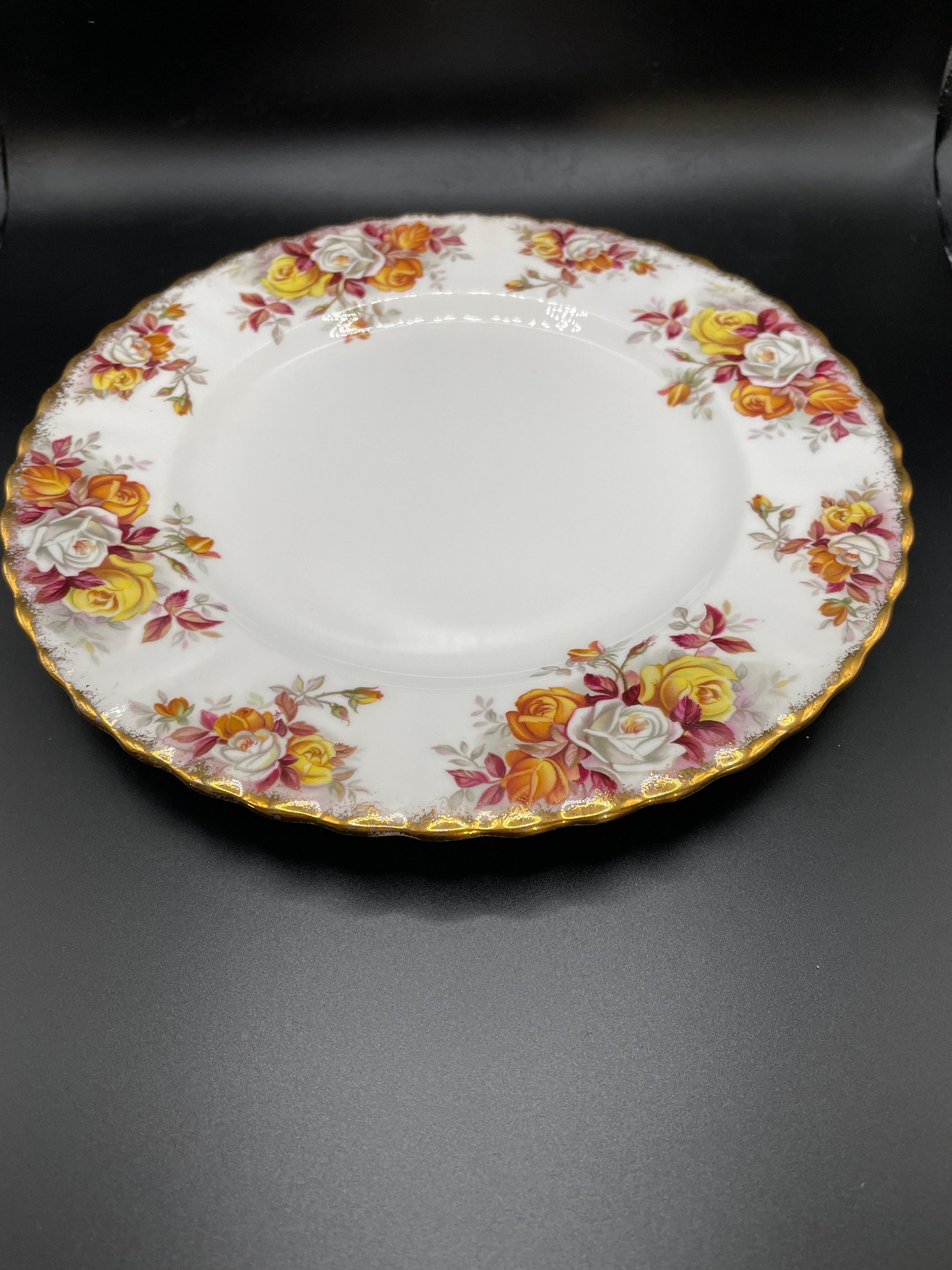 Royal Albert Lenora Pattern Dinner Plate - Etsy