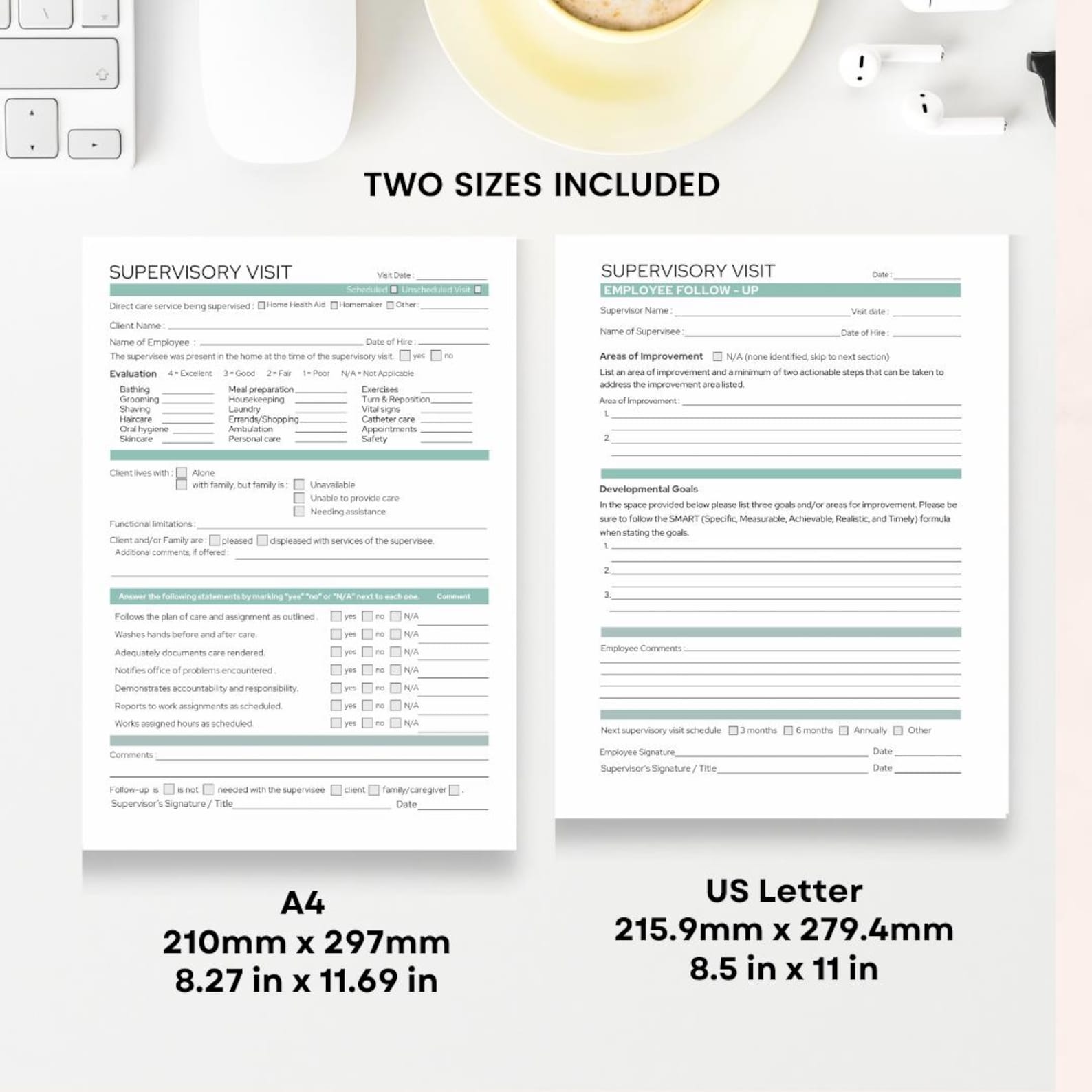 Supervisory Home Health Visit Form, Nursing Assistant Home Supervision ...