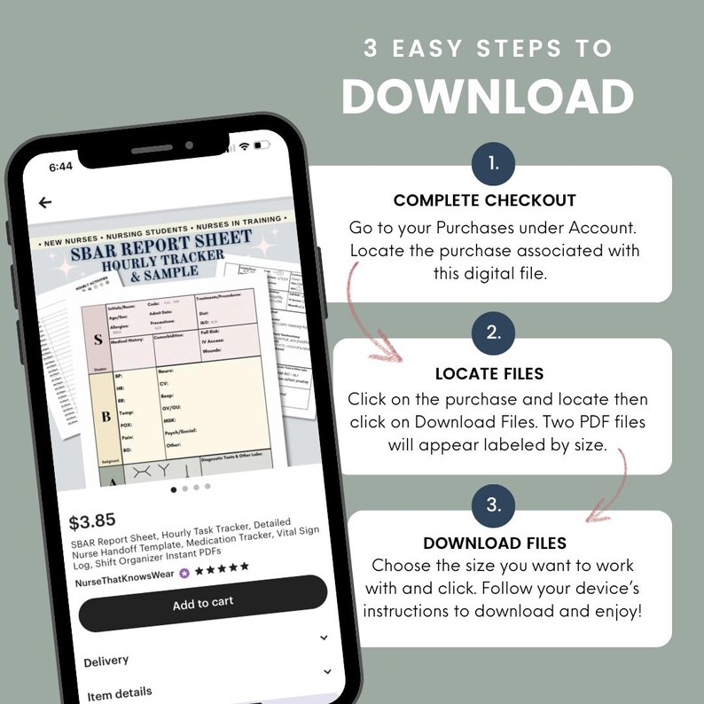 SBAR Report Sheet Nursing Student, Hourly Task Tracker, Detailed Nurse ...