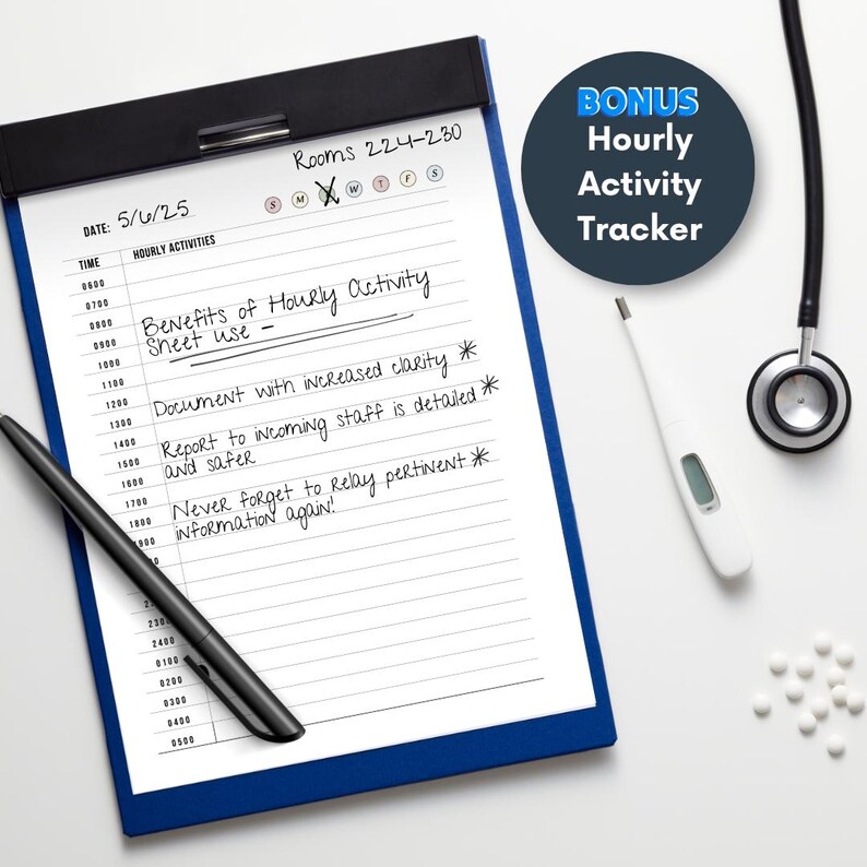 ICU Report Sheet, Editable ICU Nurse Report Sheet, Nurse Brain Sheet ...