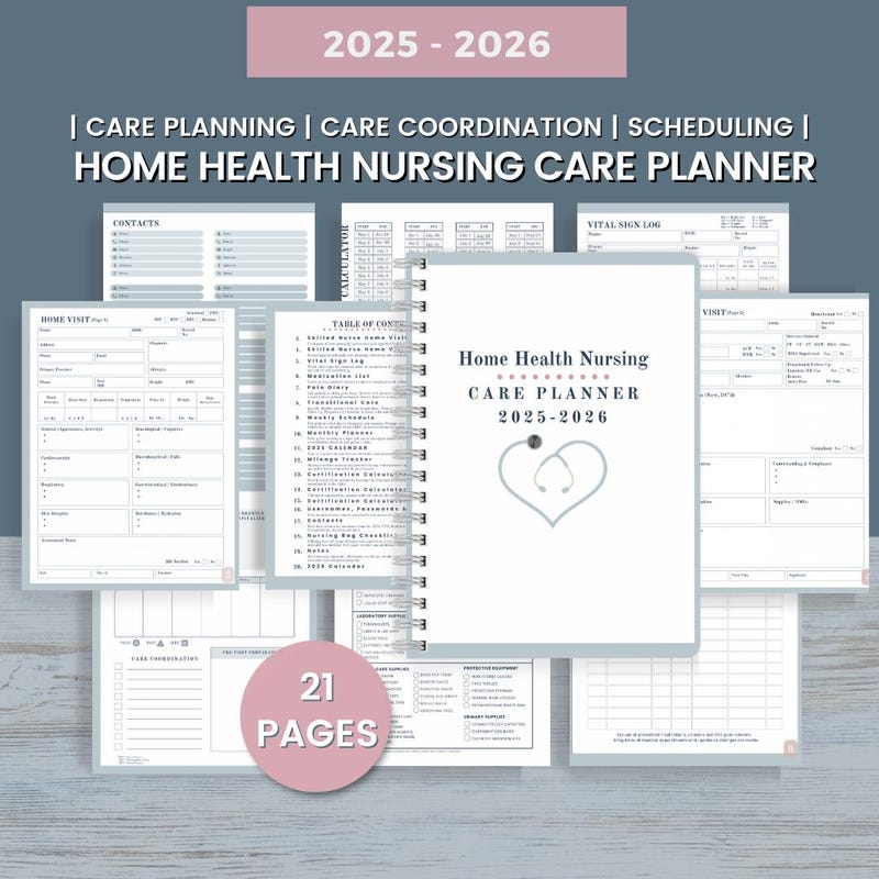 Nurse Planner - Etsy