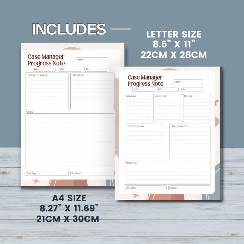 Case Manager Progress Note, Care RN Management Intake Form, Medical ...