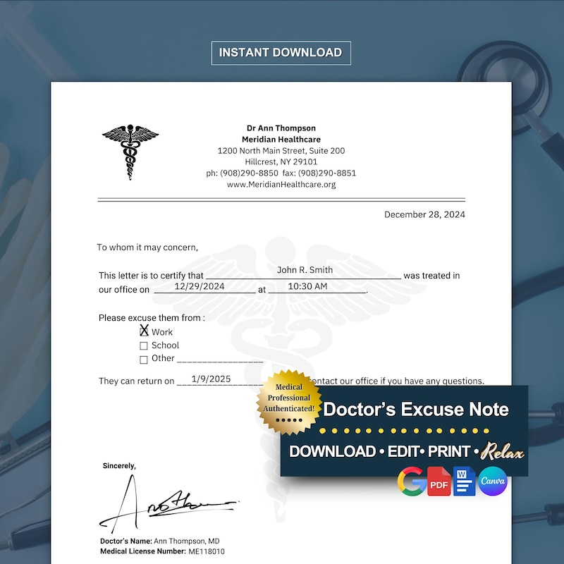 Fake Dr Signature - Etsy