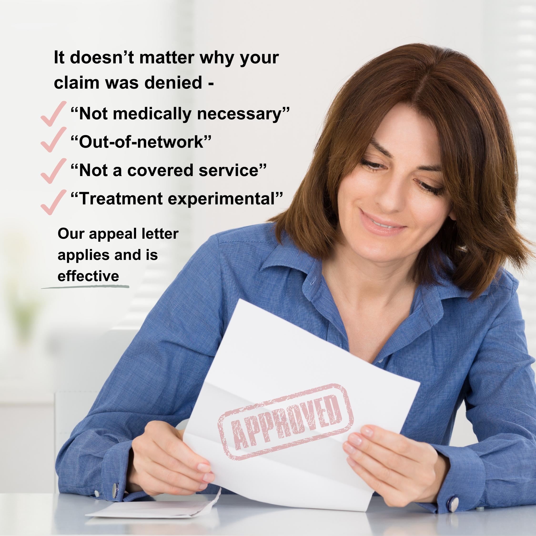 Health Insurance Appeal Letter Template, Appeal Insurance Denial ...