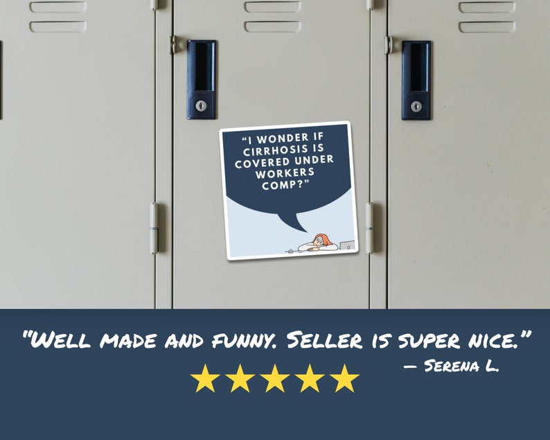 Fun Workers Comp Magnet Funny Worker Compensation Magnets - Etsy