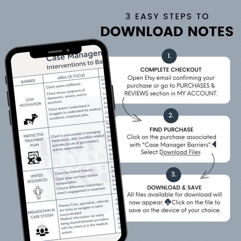 Case Manager Interventions to Barriers Guide, Nurse Case Manager Care ...