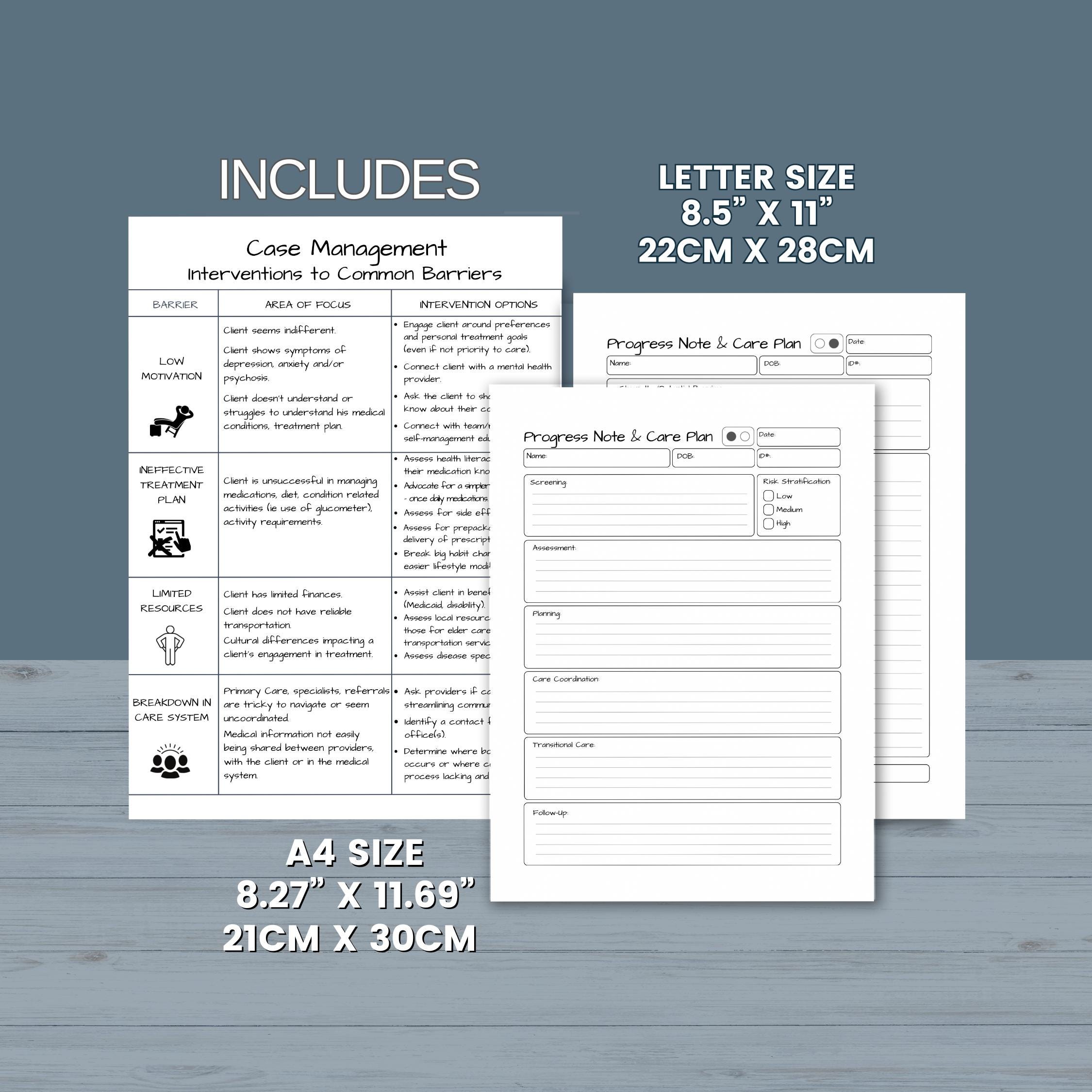 Case Manager Progress Note, Nurse Care Management Intake Note ...