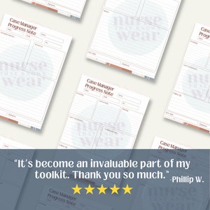 RN Case Manager Progress Note, Care Management Intake Form, Medical ...