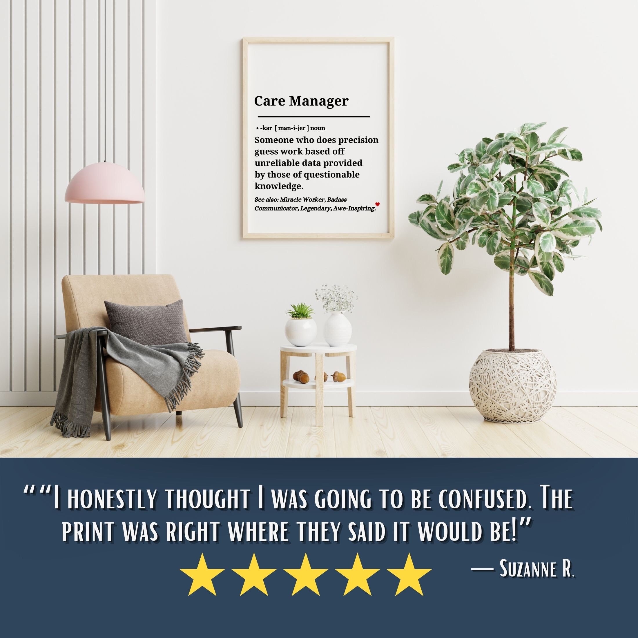 Care Manager Printable, Digital Download for Care Management, Funny ...