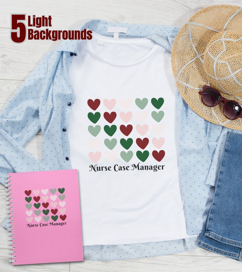 Nurse Case Manager SVG Heart Design, Care Manager EPS Files, Social ...