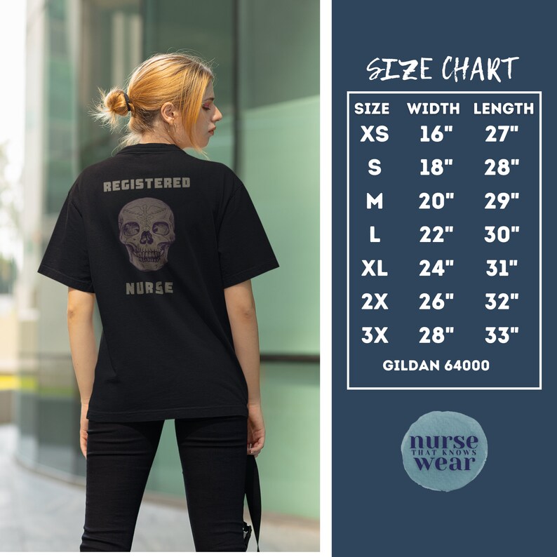 Skull T-shirt for Male Nurses, Skull Caduceus Murse Shirt, Trendy Man ...