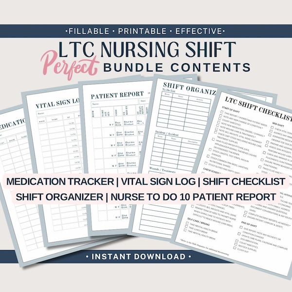 Nursing Shift Ltc - Etsy