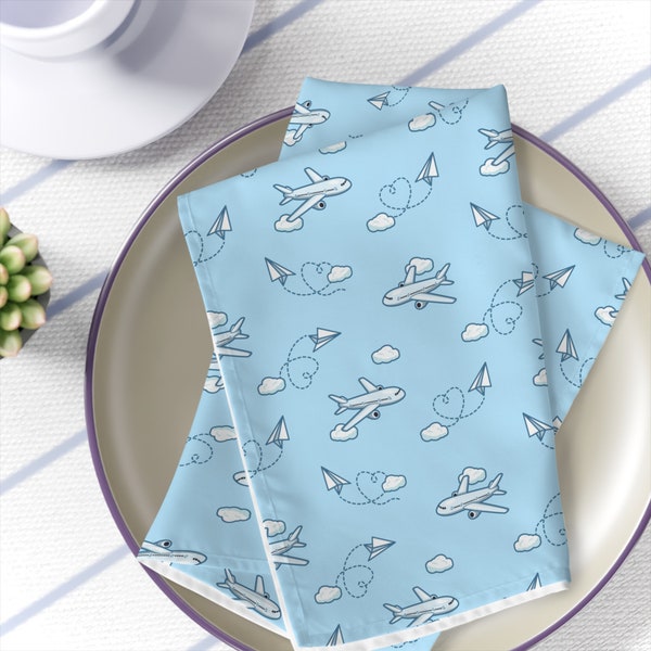 Airplane Paper Napkins - Etsy