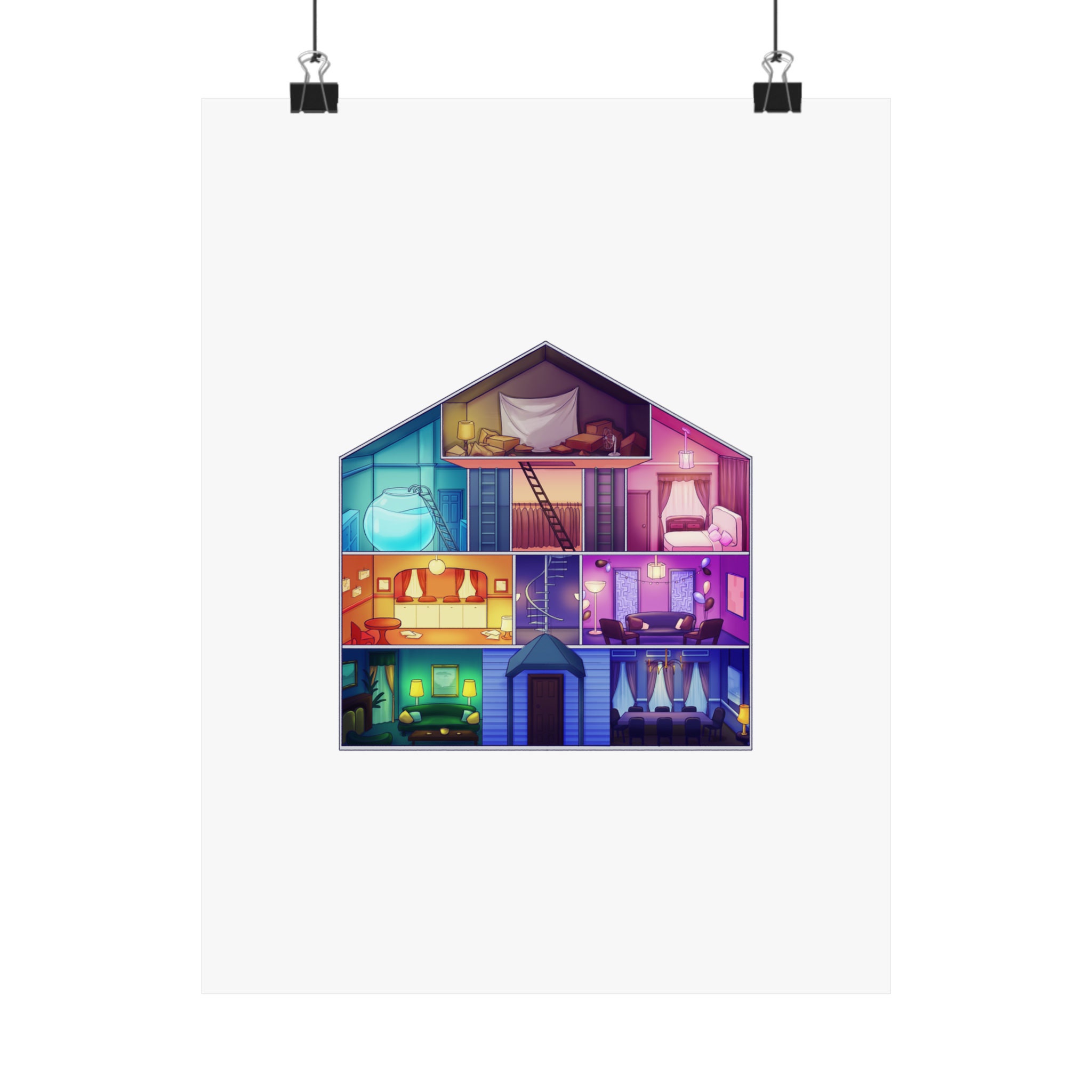 Lover House Matte Vertical Posterswall Arttaylor Swiftie Mercheras ...