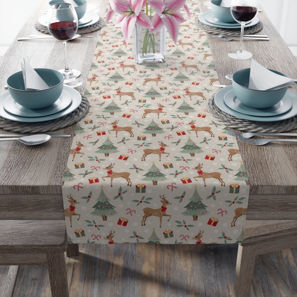 Christmas Present Table Runner Pattern - Etsy