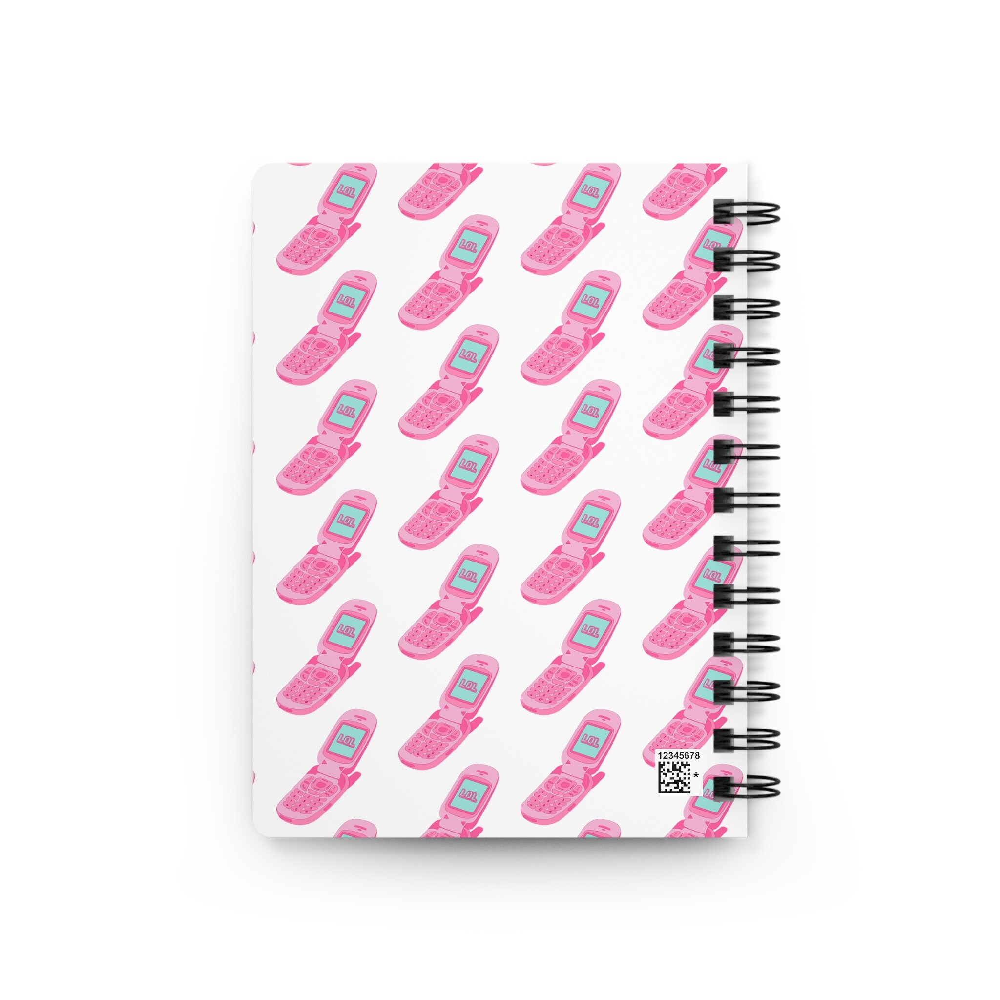 Millennial Y2K Flip Phone Spiral Bound Journal90s Nostalgia Spiral ...