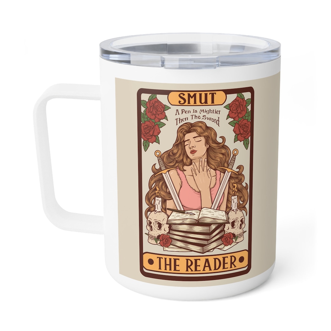 Full Color SMUT Insulated Coffee Mug, 10ozbookish Valentines Daysmut ...