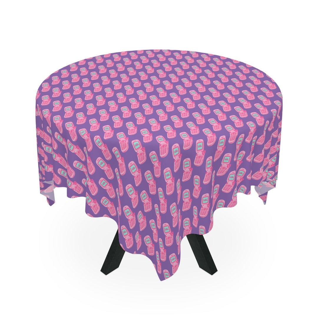 Lol Millennial Y2K Flip Phonetableclothpolyester Table Coverfarmhouse ...