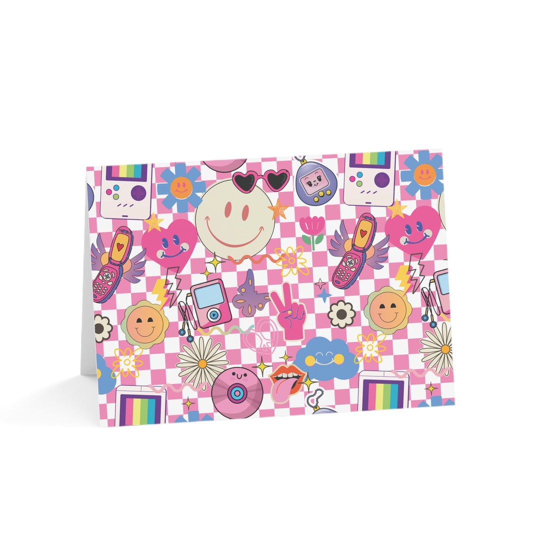 Millennial Y2K Greeting Card90s Nostalgia Greeting Cardbirthday Gift ...