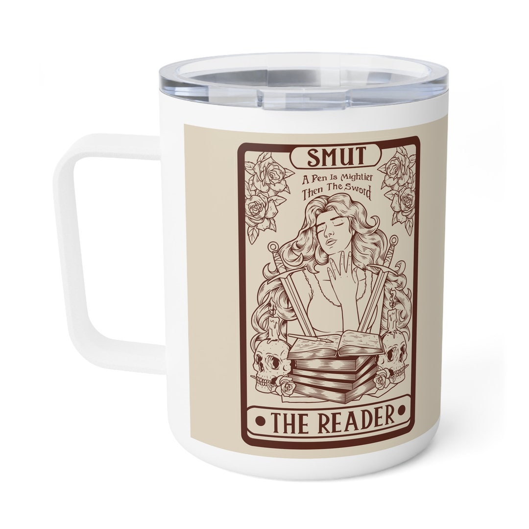 Red SMUT Insulated Coffee Mug, 10ozbookish Valentines Daysmut ...