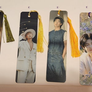 BTS Bookmarks - Etsy