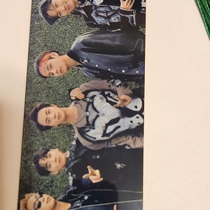 BTS Bookmarks - Etsy