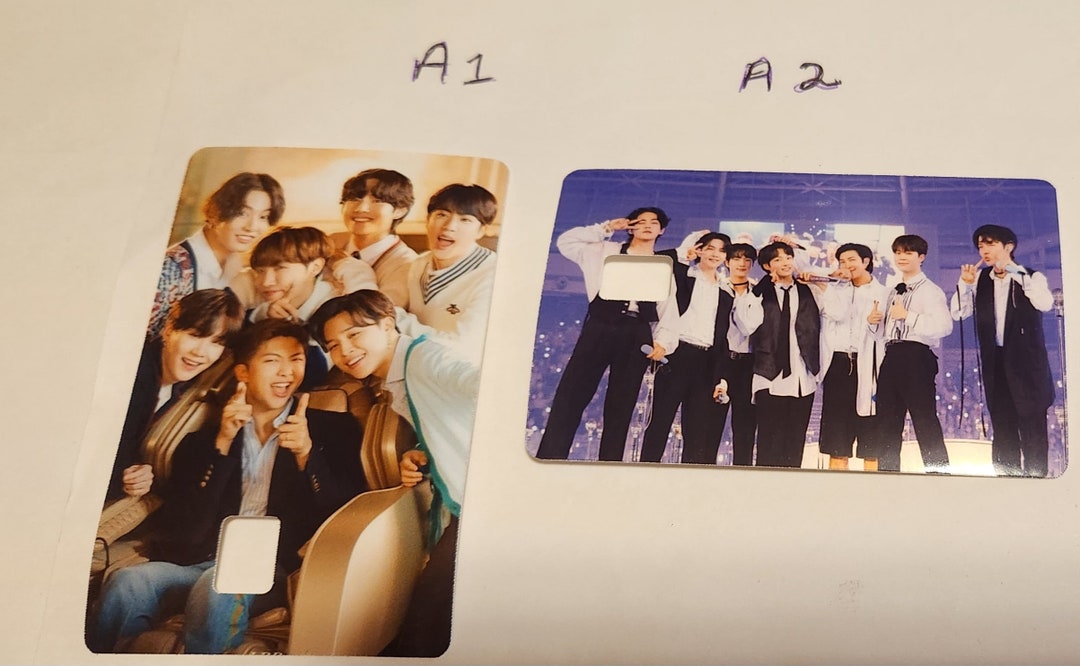 BTS Credit Card Skin - Etsy