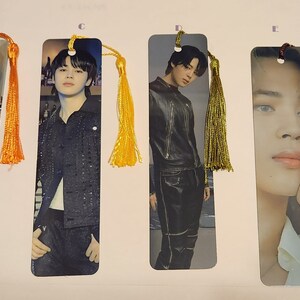 BTS Bookmarks - Etsy