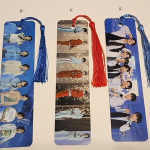 BTS Bookmarks - Etsy