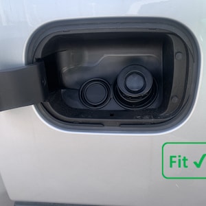 Capless Gas Cap Dust Cover, 2.375in ID, Compatible With Chevrolet, GMC ...