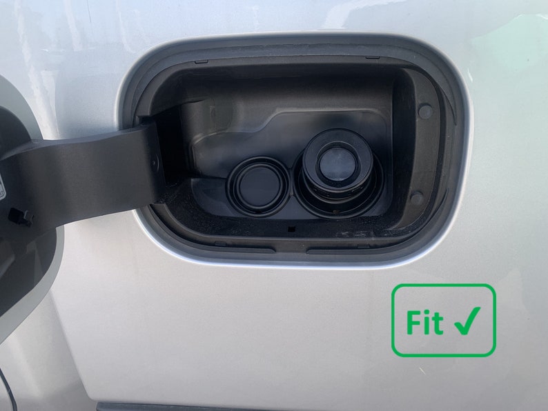 Capless Gas Cap Dust Cover, 2.375in ID, Compatible With Chevrolet, GMC ...