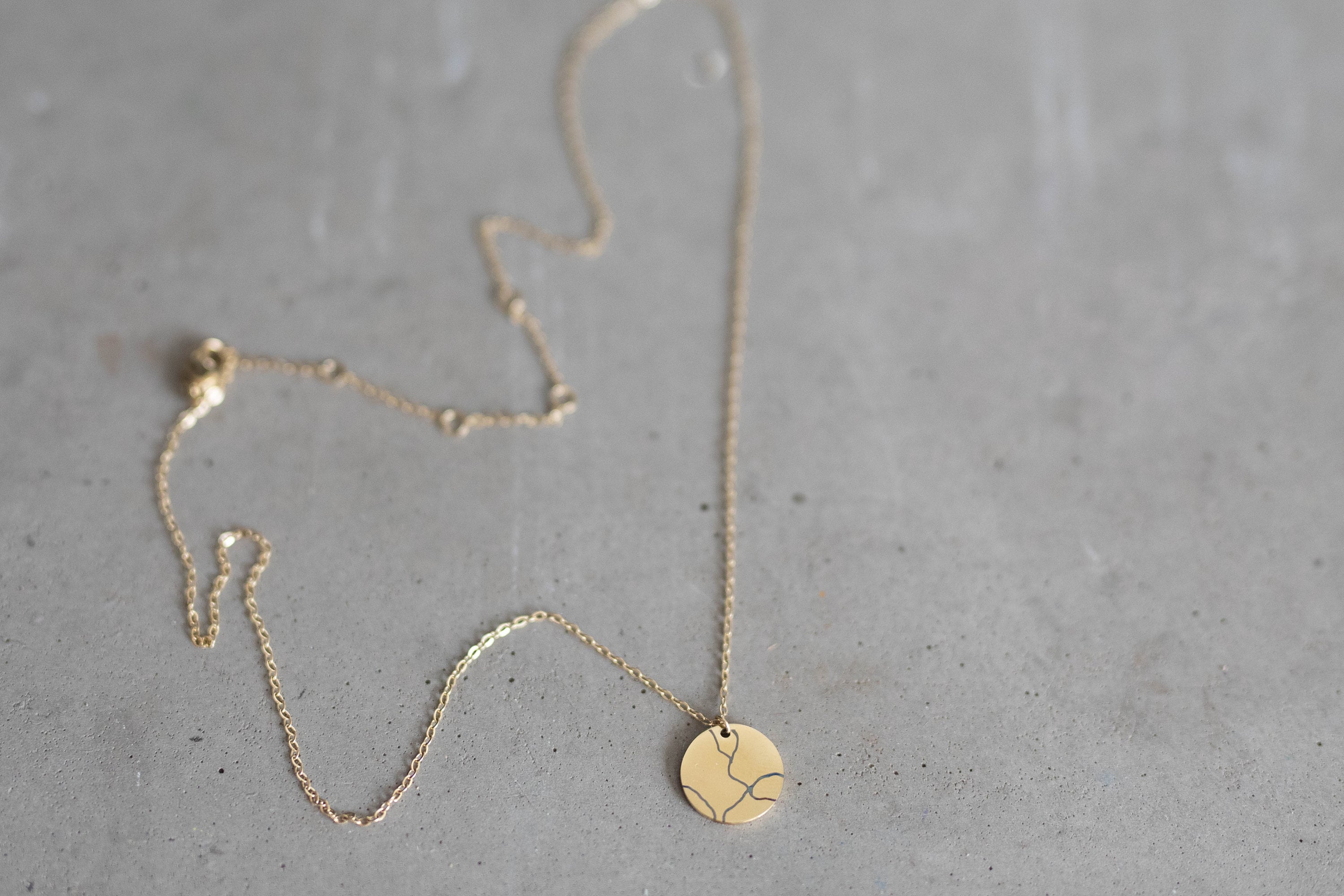 Kintsugi Necklace - Etsy
