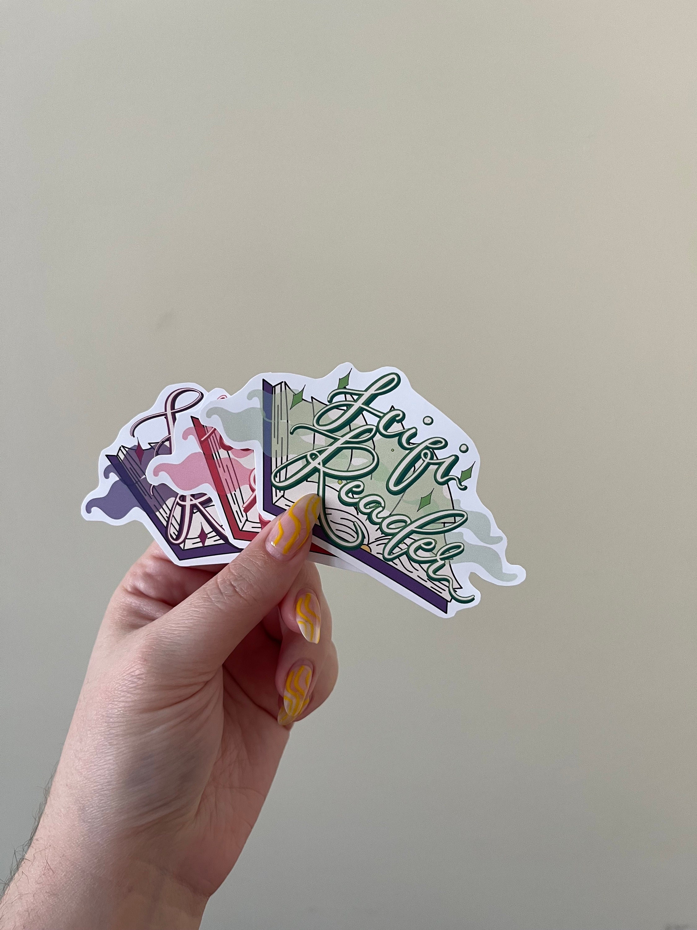 Sci Fi Reader Sticker Book Sticker Reading Sticker Book Lover Sticker ...