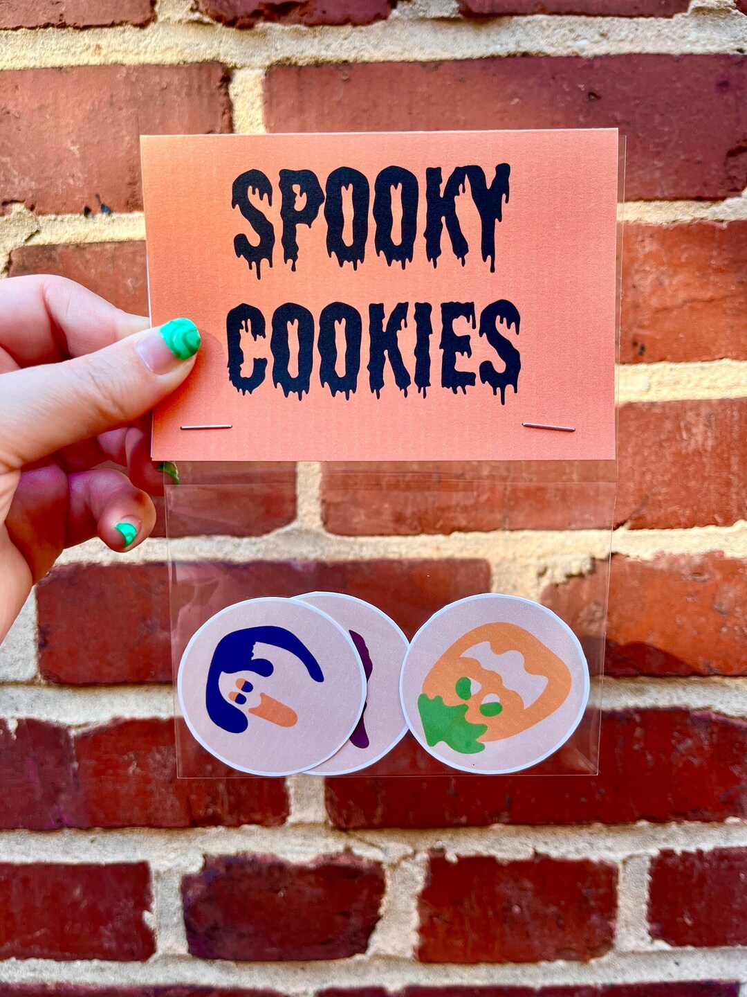 Spooky Cookies Sticker Pack | Halloween Stickers | Scary Season ...