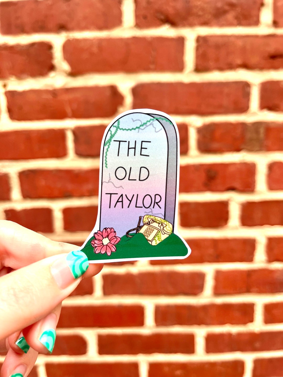 The Old Taylor Sticker Taylor Swift The Eras Tour - Etsy Portugal