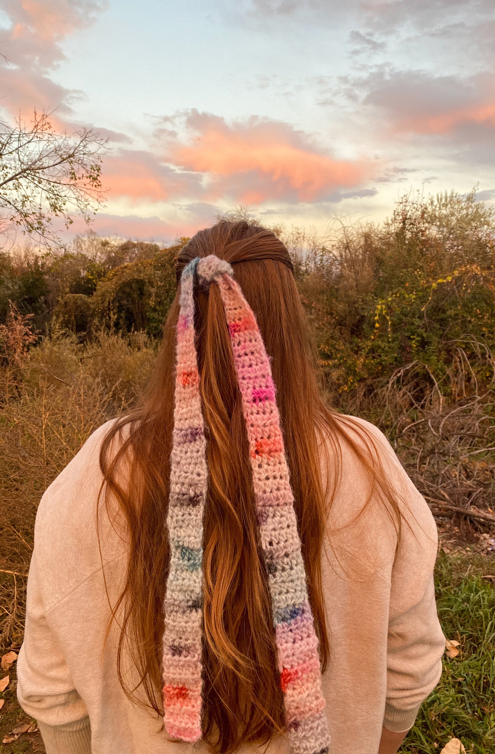 Crochet Hair Bow Set Crochet Hair Bow Crochet Hair Accessories ...