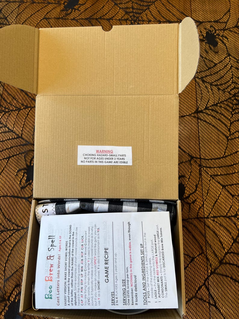 Wizards Boo Brew & Spell: Spooky Spelling Game - Etsy